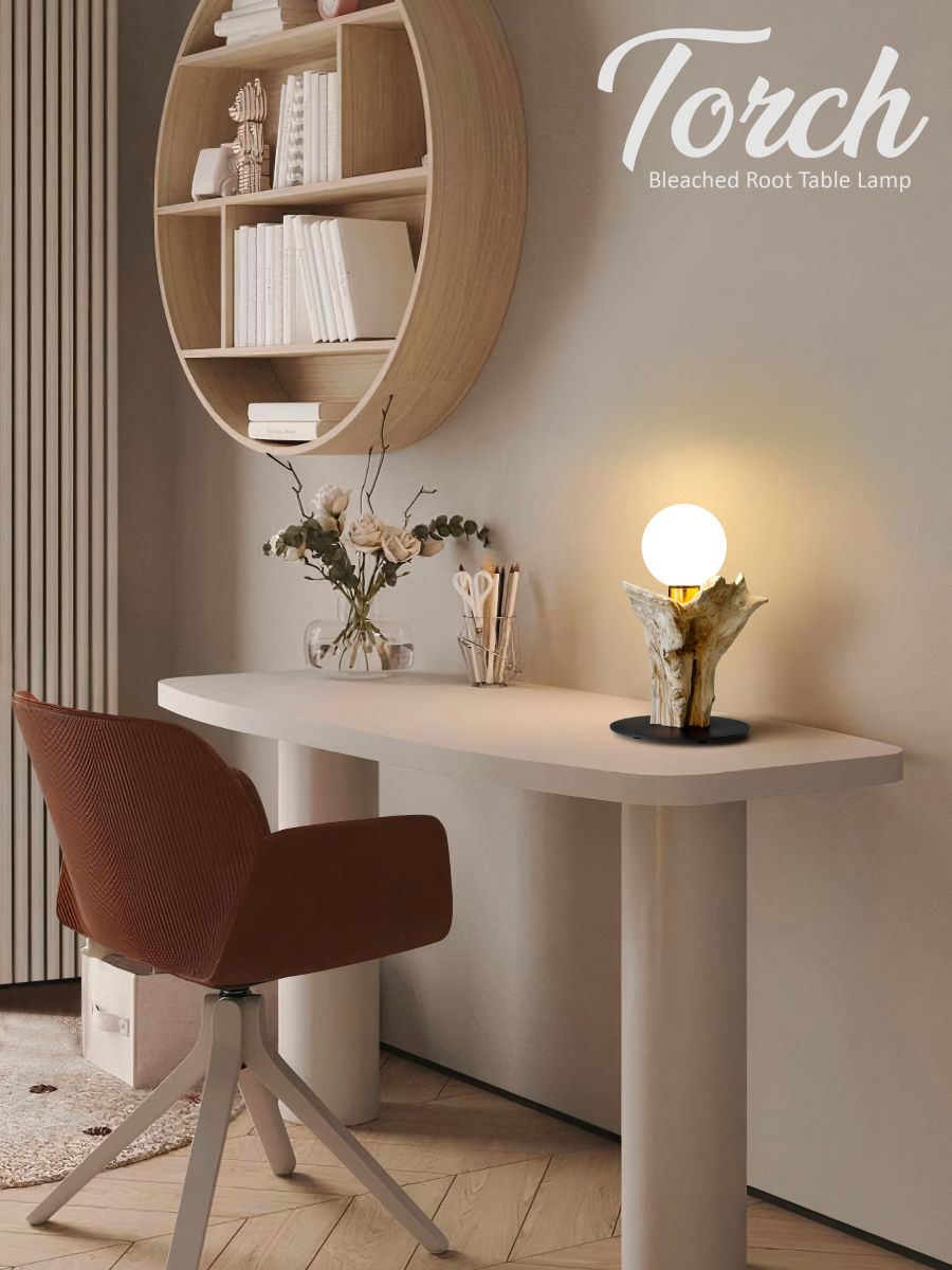 Torch Table Lamp – O'THENTIQUE Lighting